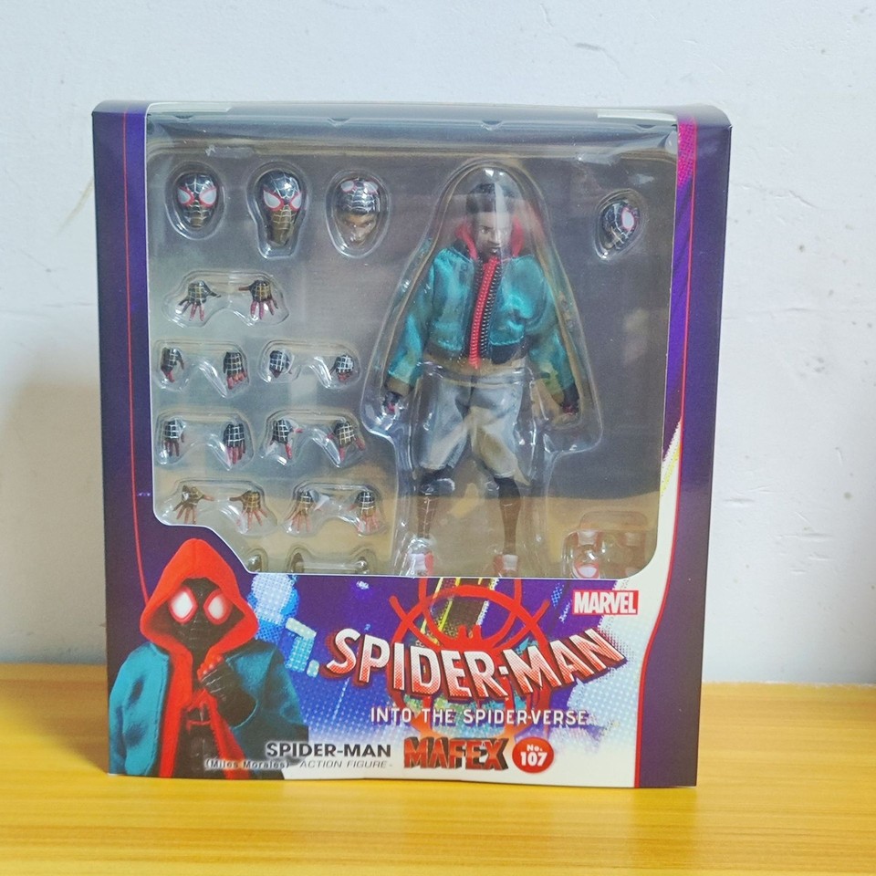 MAFEX No.107 SPIDER-MAN MILES MORALES Into the Spider-Verse Ver. Action ...