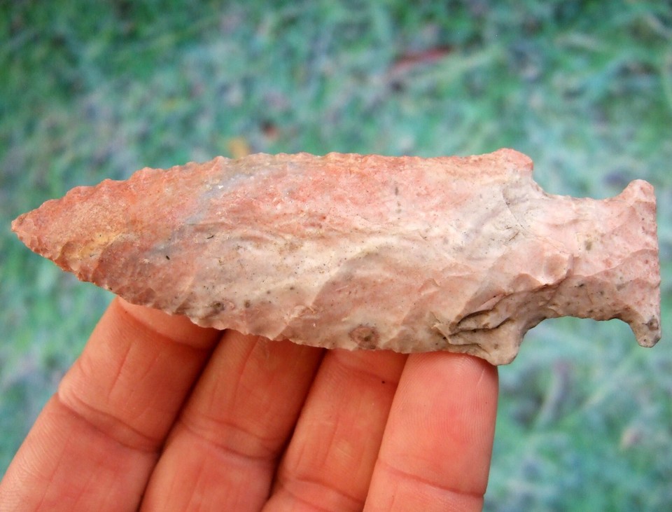 Super Fine Colorful 4 1/16 inch Florida Bolen Point with COA Arrowheads | eBay