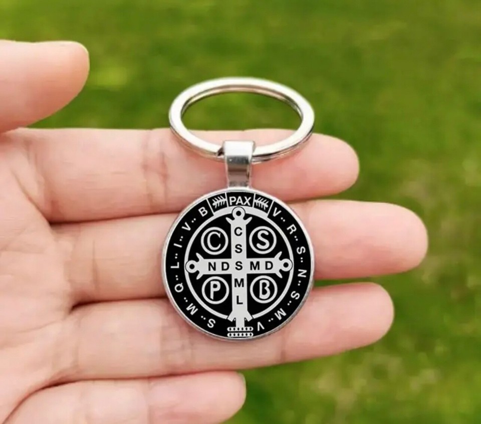 Keyring - Saint Benedict Medal - Catholic - Christian | eBay