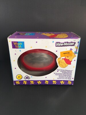 Viewmaster Vintage 1998 Fisher Price Mattel 3D Red Camera In Box Winnie ...