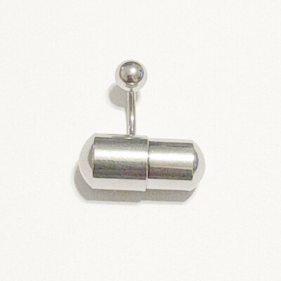 Surgical Steel Vibrating Barbell VCH 14g 10mm L Length with Dozen ...