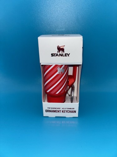 2025 Stanley Target Christmas keychain charm ornament red candy cane ...