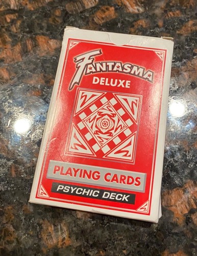 Pre-owned Fantasma Deluxe Psychic Deck Playing Cards Bridge Size | eBay