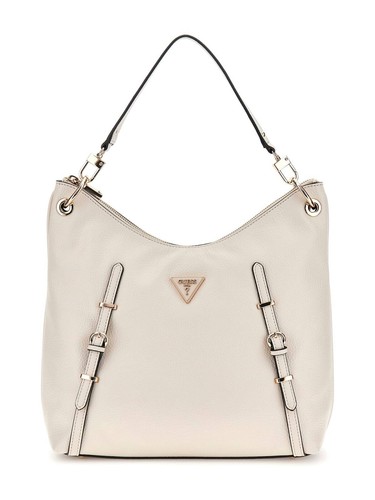 GUESS BS850103 Levia Shoulder Bag Big Soft White 190231843504 | eBay