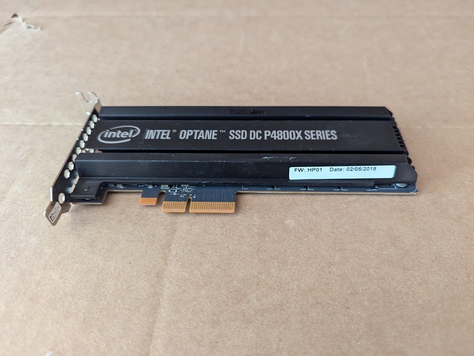 INTEL OPTANE SSD DC P4800X SERIES 750GB PCIE SSD SSDPED1K750GA HIGH ...