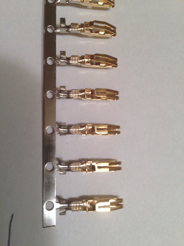 Bendix KING Molex Split Pins tray connector KMA24 KX155 Gold plated 25 ...