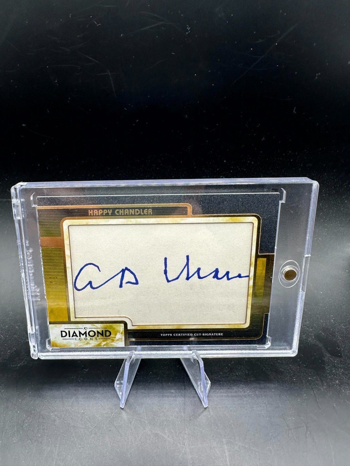 2023 Topps Diamond Icons HAPPY CHANDLER Cut Signature Auto HOF ...