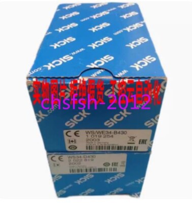 1 PCS NEW Original SICK shooting WE34-B430 2022811 sensor WS34-D430 ...
