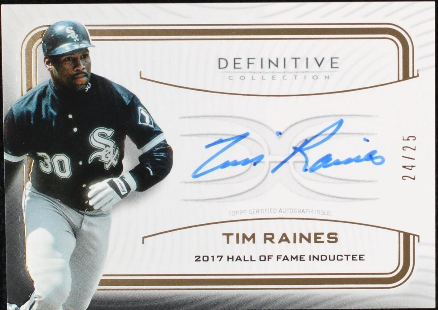 2023 Topps Definitive Collection - Legendary Autograph Collection Tim ...