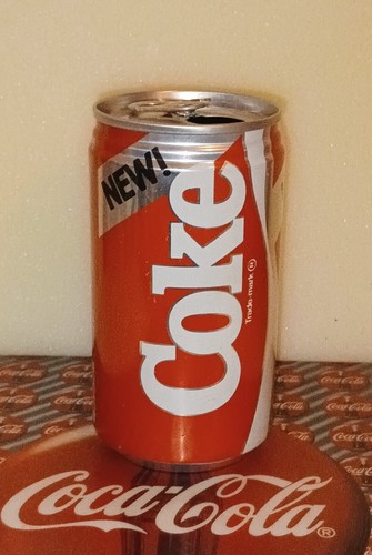 EMPTY NEW COKE collectable rare can from '85 discontinued in 2002 | eBay