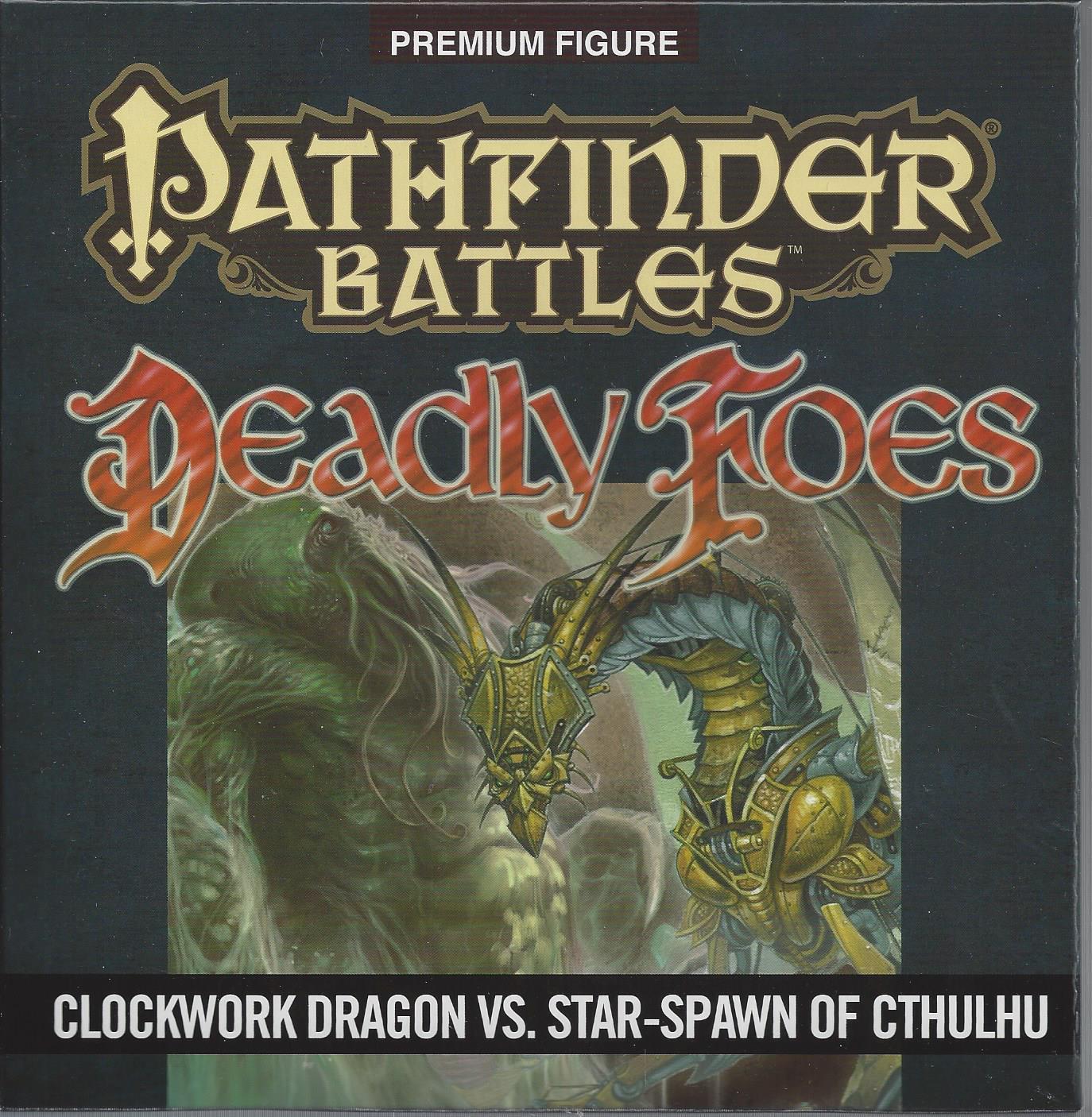 Pathfinder Battles Deadly Foes Clockwork Dragon Vs. Star Spawn of ...