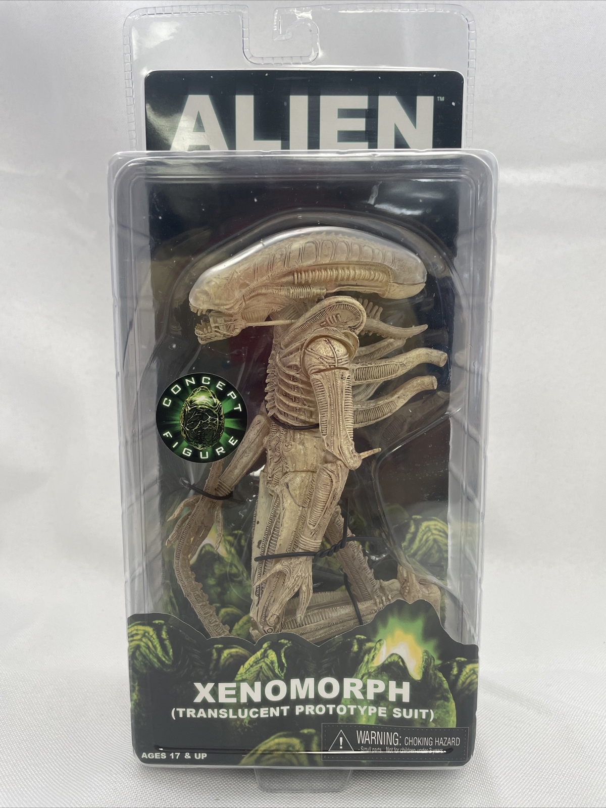 NECA Aliens Xenomorph Translucent Prototype Suit 22" Concept Figure 1/4 ...