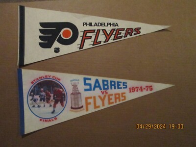 NHL Philadelphia Flyers Circa 1970's & 1974-75 Stanley Cup Finals Logo ...