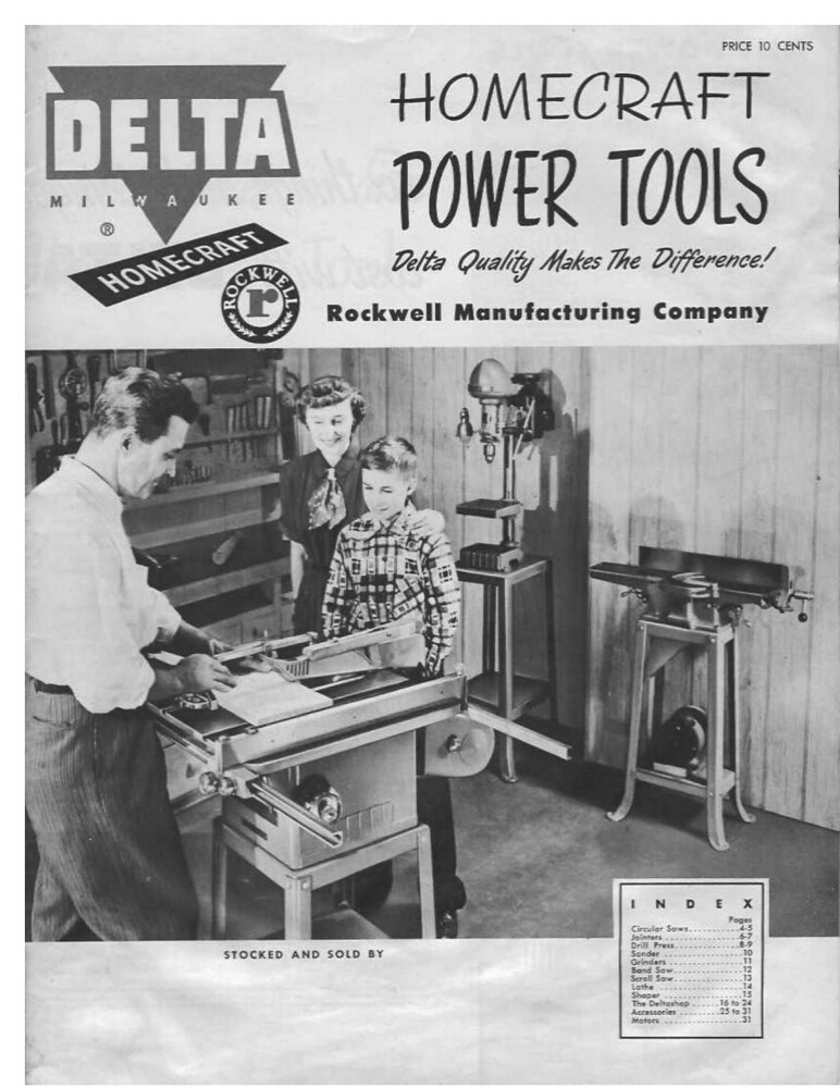 Delta Rockwell Homecraft Power Tools Instructions | eBay
