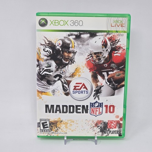 Madden NFL 10 (Xbox 360) Case & Disc TESTED | eBay