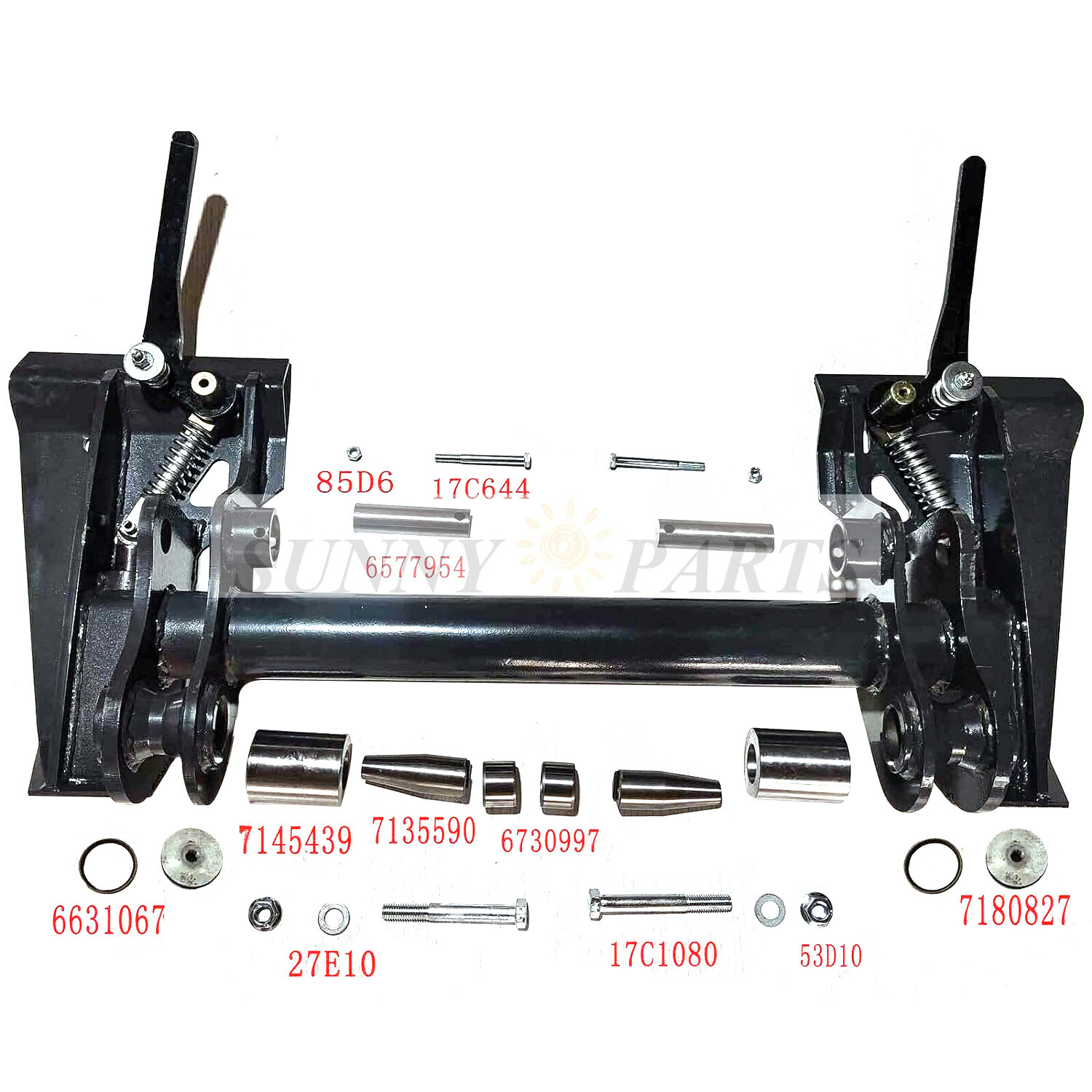 Bob-Tach Mounting System 7276373 7148033 fits Bobcat S510 S530 S550 ...