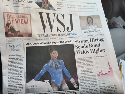 The Wall Street Journal Weekend Saturday/Sunday, October 7-8, 2023 ...