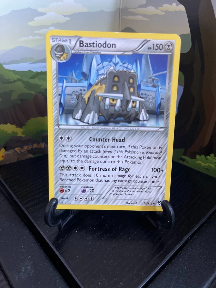 Pokemon Bastiodon Card