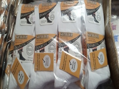 Men Diabetic Socks Ideal Socks Work Socks Cotton Socks Stay Up UK 11-14 ...