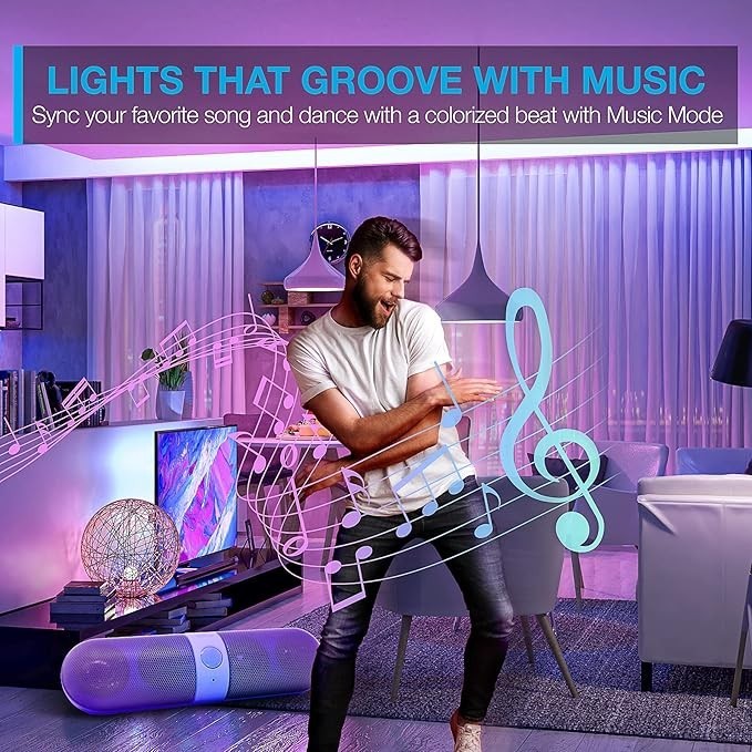 Vont Light Strip 16.4Ft Led Lights New In Box Color Changing Led Strip ...