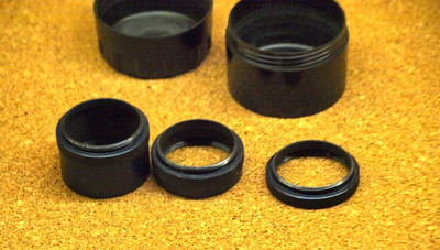 Macro Extension Rings M42 USSR 3 pieces for macro photography KMZ dark ...