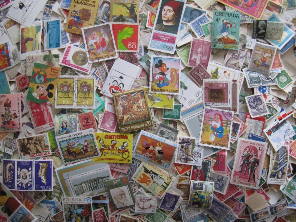 5000 World Stamps OF Papers Lots!! Treasure Hunters!!!!!!!high value ...