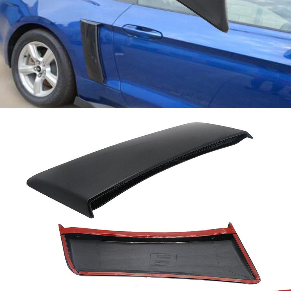Car styling Rear Side Fender Door Scoops Plate For Ford Mustang 2015 ...