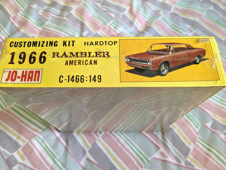 ULTRA RARE! *FACTORY-SEALED *ORIGINAL JOHAN 1966 RAMBLER AMERICAN Model ...