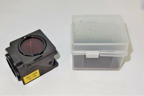 Nikon Green G-1B Fluorescent Microscope Filter Cube for E400/ 600 ...