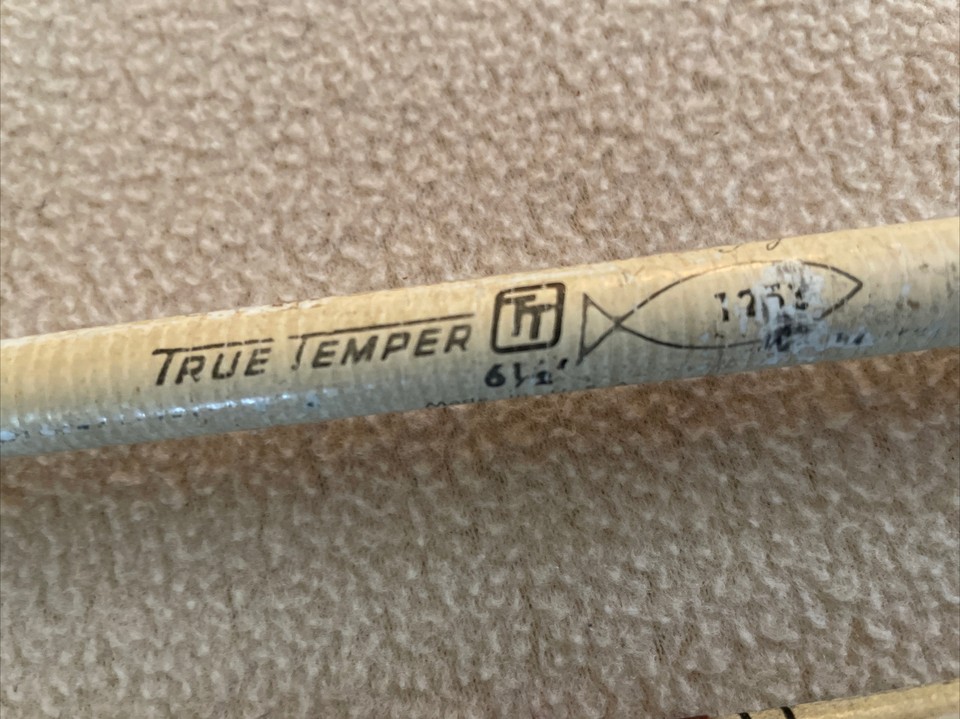 Vintage True Temper 6-1/2’ Fiberglass Fishing Rod | eBay