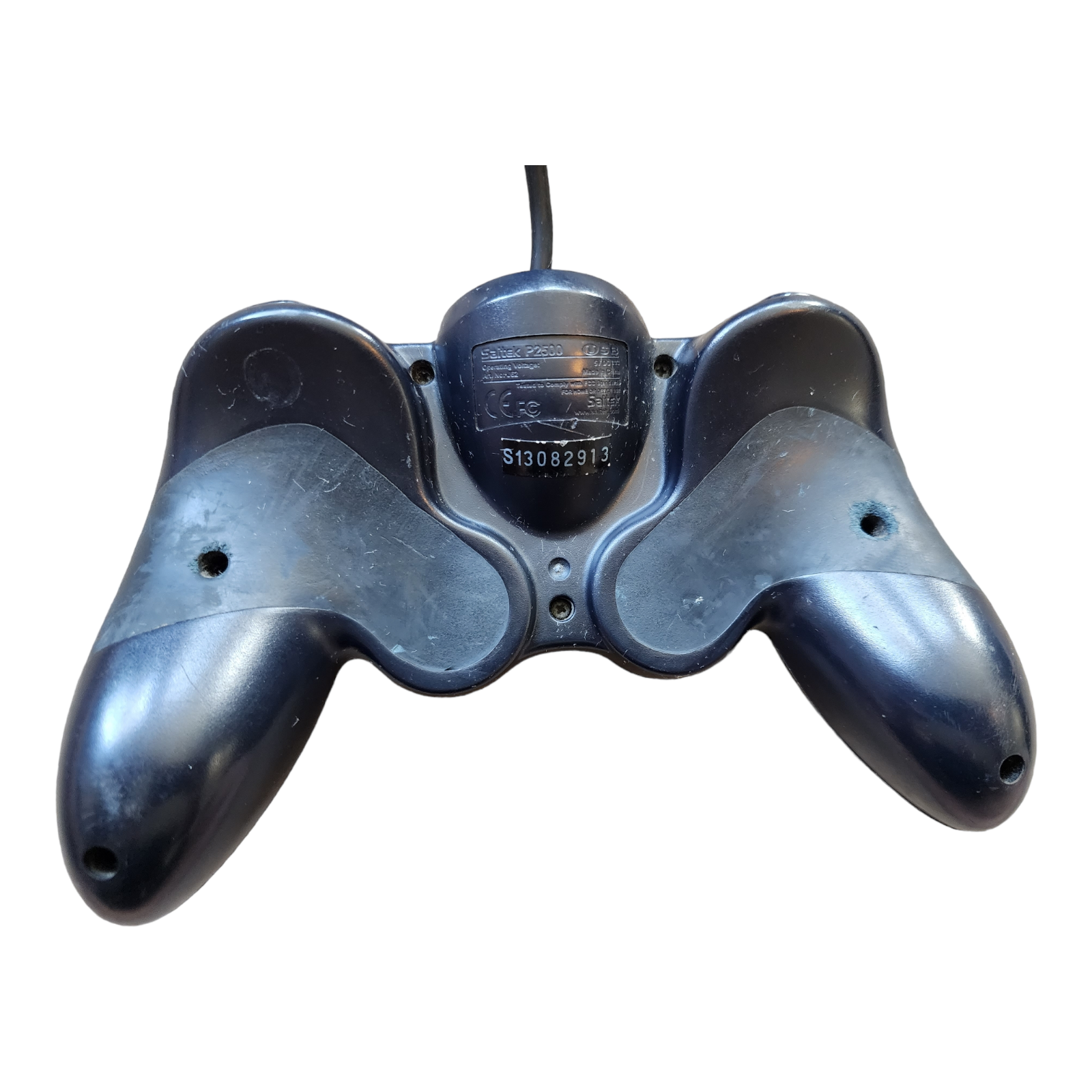 Saitek P2500 Rumble Force PC Hand Control PC Video Game Hand Controller ...