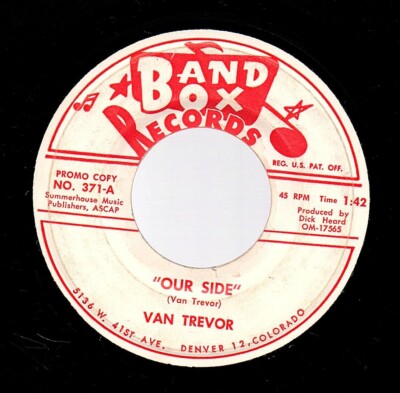 VAN TREVOR SINGLE PROMO BAND BOX RECORDS " OUR SIDE " [US] | eBay