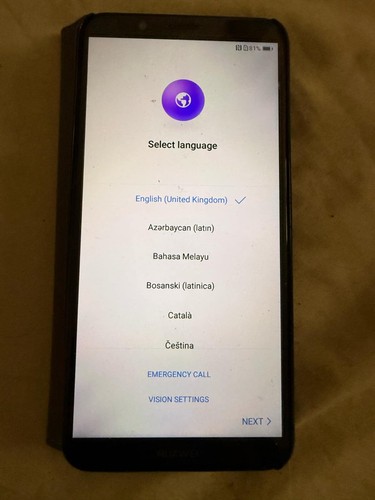 Y7 Huawei Model ldn l01 in Black (Factory Reset BUT Email Locked) | eBay