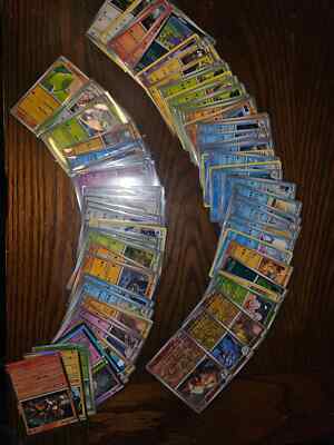 Authentic Pokémon Bulk cards, 50pack! battle, TCG, pocket monsters ...