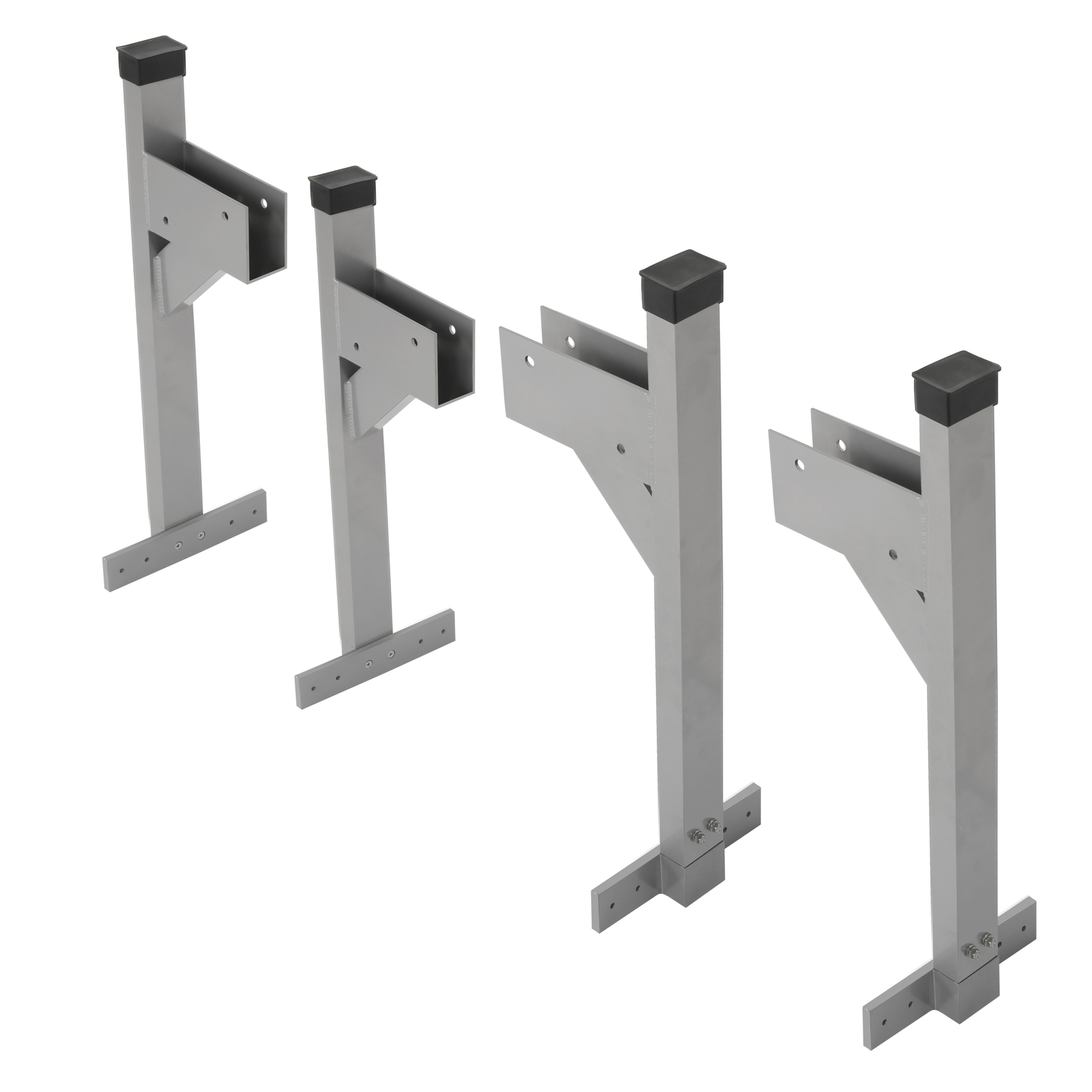 Adjustable Roof Ladder Rack Bracket Kit For Open or Enclosed Trailers ...