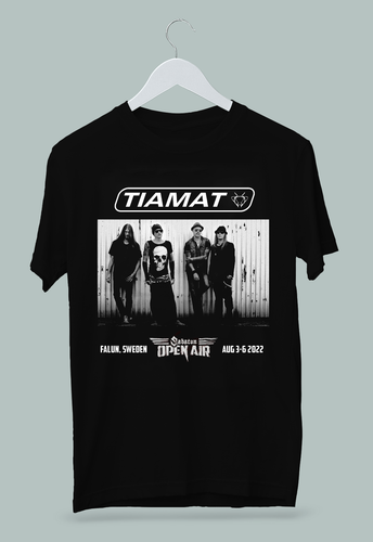 Tiamat Band Short Sleeve Gift For Fan Black All Size T-Shirt Unisex ...