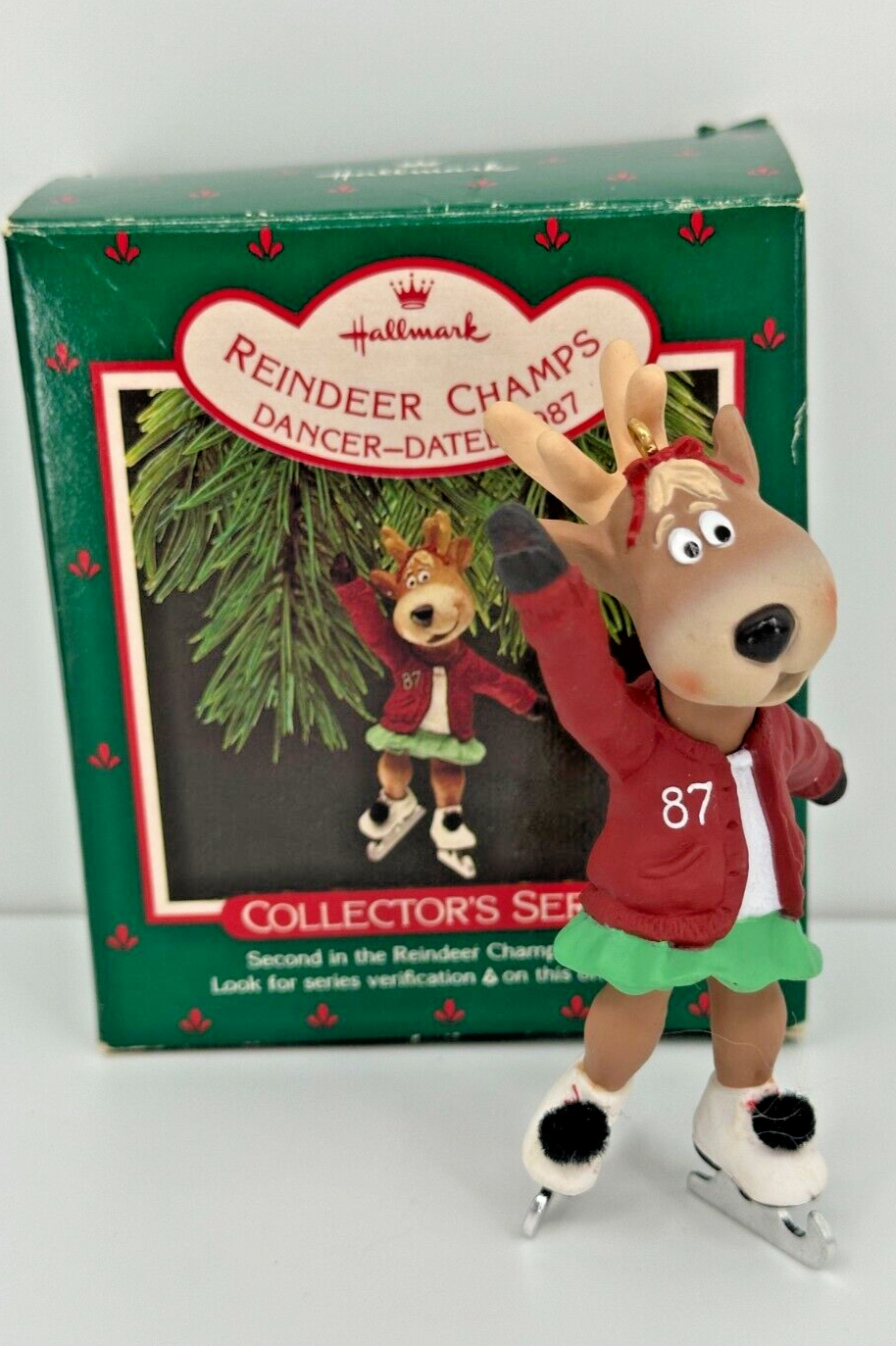 Hallmark Reindeer Champs Series Ornament Dancer #2 Collector's Series ...