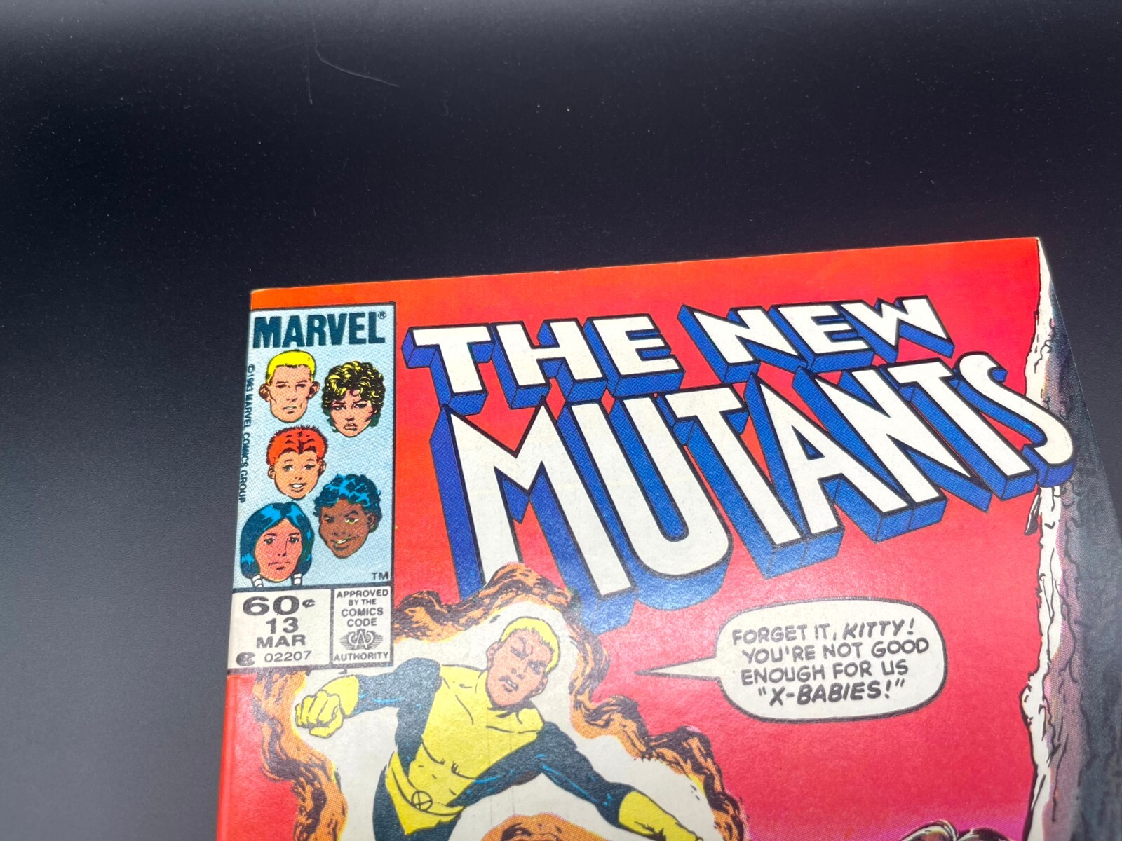 The New Mutants #13 Newsstand Marvel Comics 1st App Doug Ramsey "Cypher ...