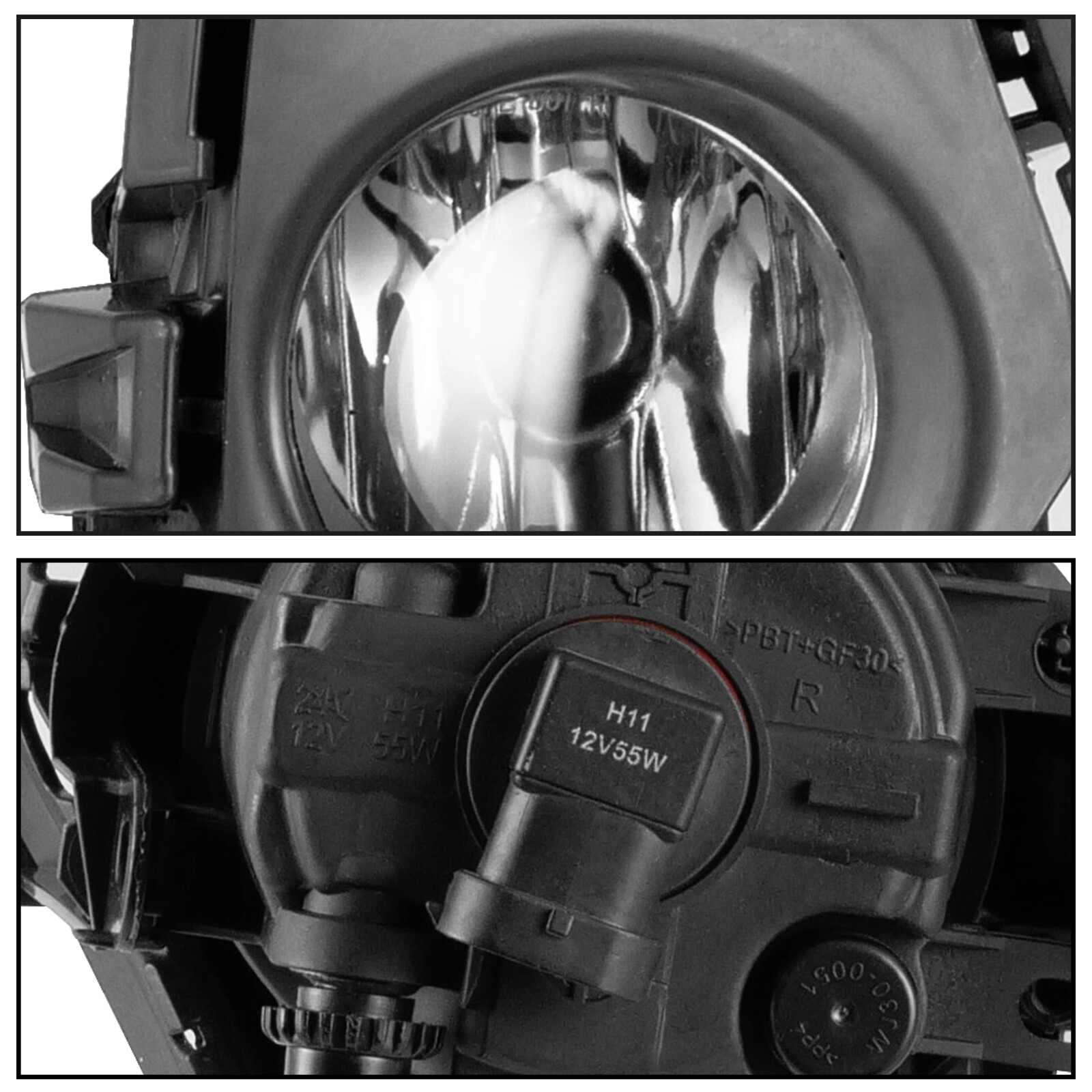 2019-2025 For Toyota RAV 4 Clear Pair Fog Lights Bumper Lamps w/Harness ...