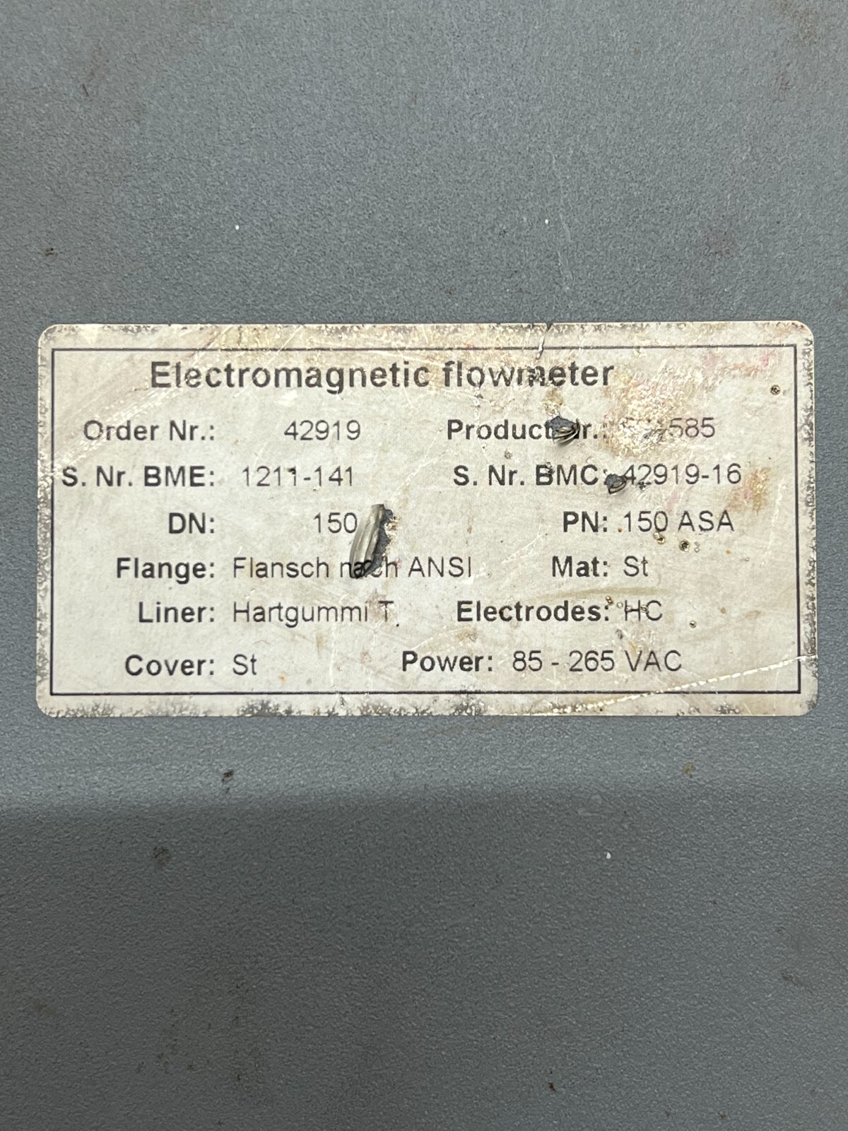 Badger Meter M-Series M2000 Electromagnetic Flow Meter / 150 ASA | eBay