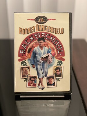 Sealed! BACK TO SCHOOL (1986) DVD Rodney Dangerfield Robert Downey Jr ...