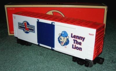Lionel Lenny The Lion Boxcar Lenny Dean MIB Lionel's Longest Employee ...