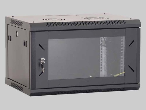 6RU 6U 19 Inch 450mm Deep Wall Mount Cabinet Server Rack Data Network ...