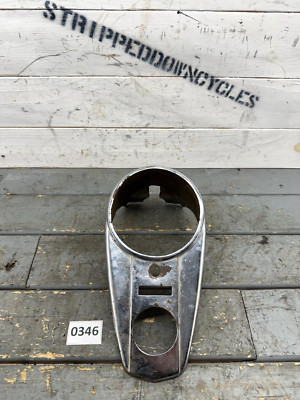 Harley Panhead Dash Cover 2 Light Dash Cover Knucklehead Flathead OEM ...