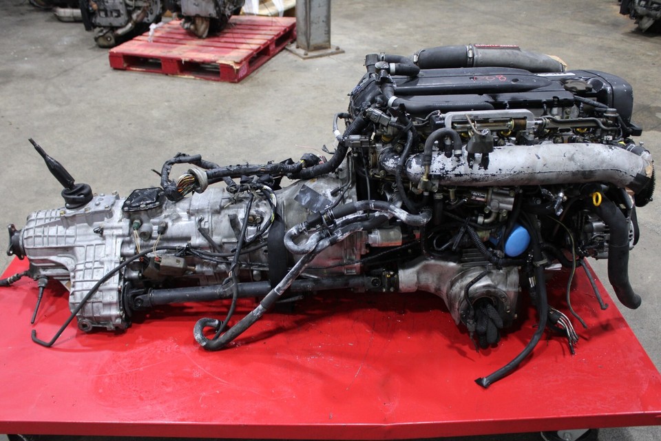 NISSAN SKYLINE GTR R32 2.6L TWIN TURBO ENGINE TRANSMISSION ECU JDM ...