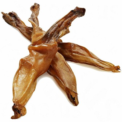 Rabbit Ears 100% Naturally Air Dried Hypoallergenic Dog Treat Chew Low ...