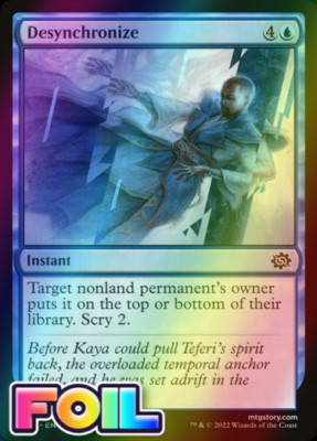 x1 Desynchronize BRO MTG 46/287 FOIL COMMON M/NM 1x | eBay