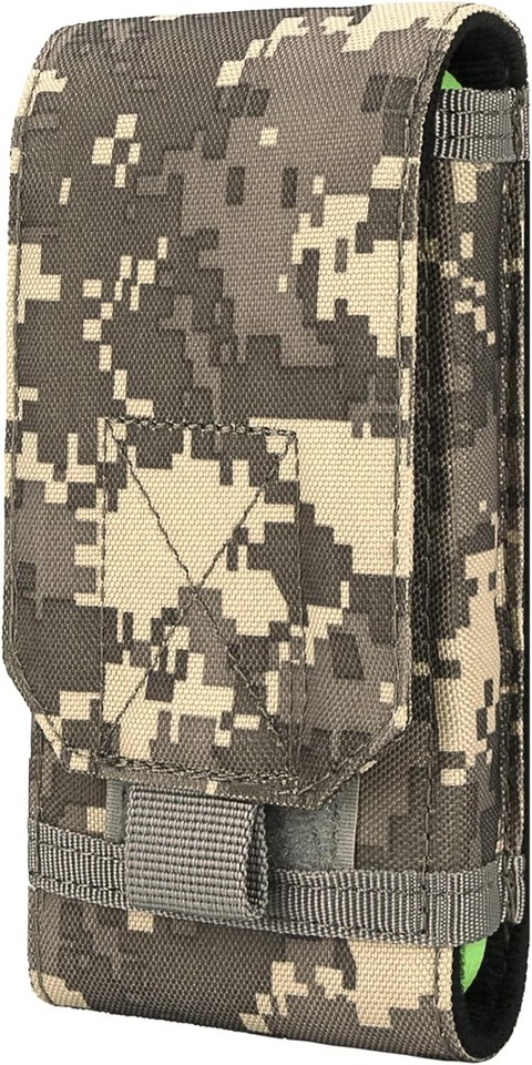 Tactical Molle Cell Phone Bag Case with Belt Clip Loop Holster Pouch ...