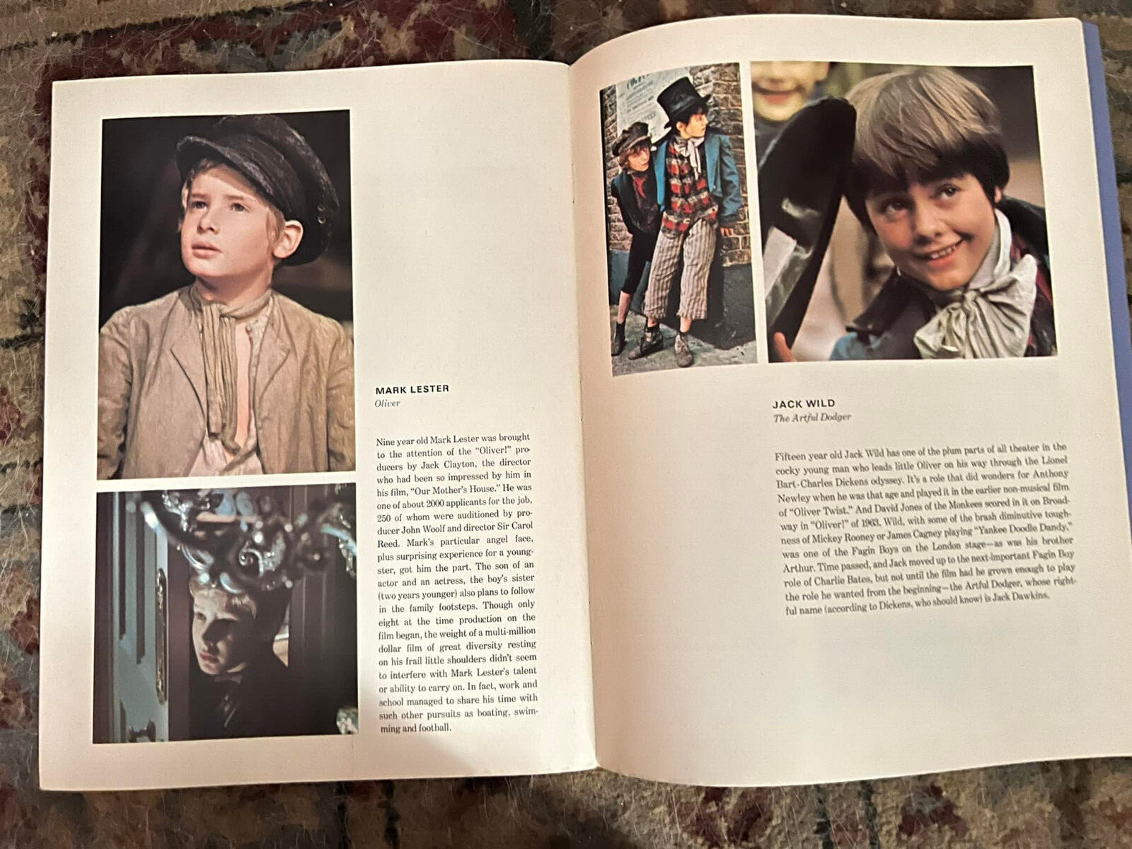 Oliver motion picture musical souvenir program 1968 Best Picture | eBay