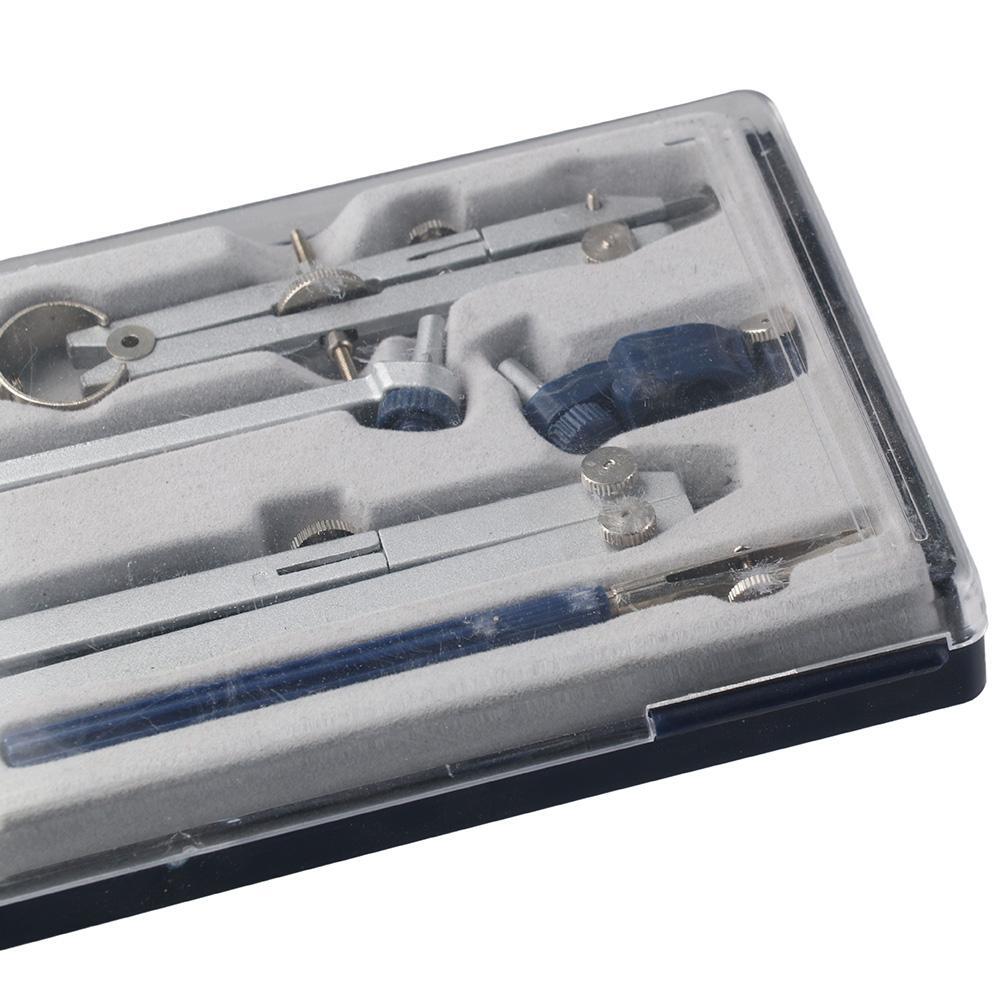 13 Pieces Storage Case Metal Geometry Set Drawing Tools Precision Set ...